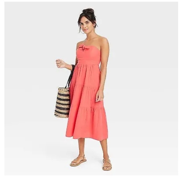 Universal Thread | Dresses | Universal Thread Womens Strapless Midi ...